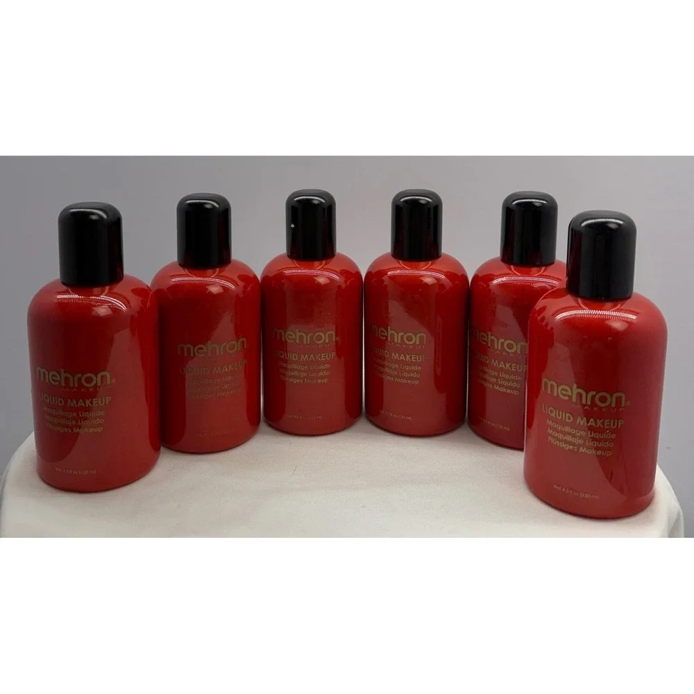 Mehron | Makeup | Mehron Liquid Makeup Red Body Hair Paint 45oz Lot Of ...